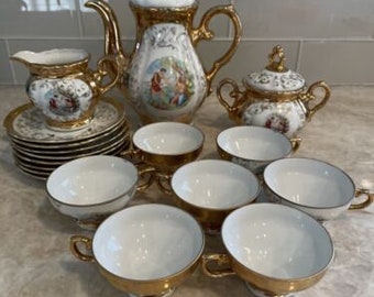 Bavaria Gold Tea Set | Etsy