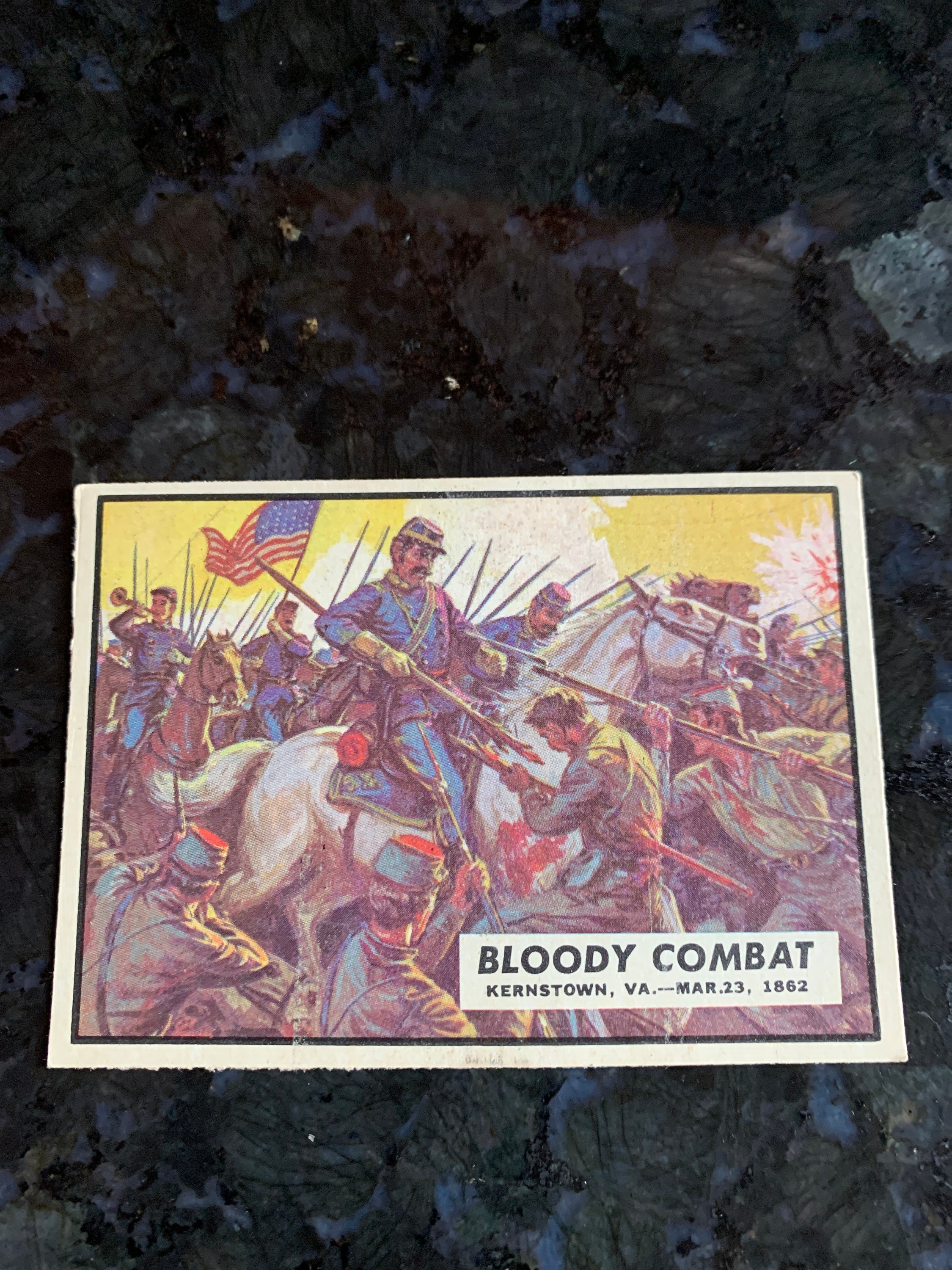 Vintage Civil War Trading Card - Etsy