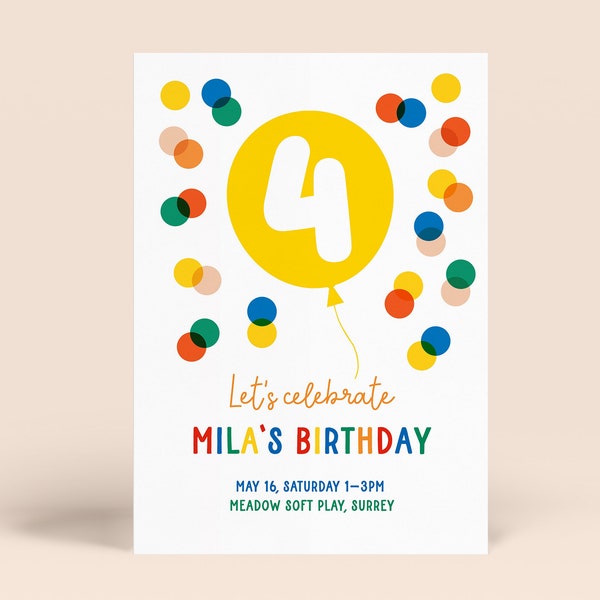 4th-birthday-invite-etsy-australia