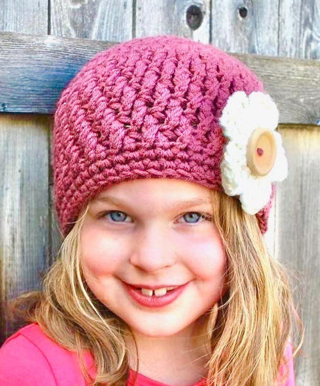 Crochet Cancer Beanie Pattern, Crochet Chemo Hat Pattern for Her ...