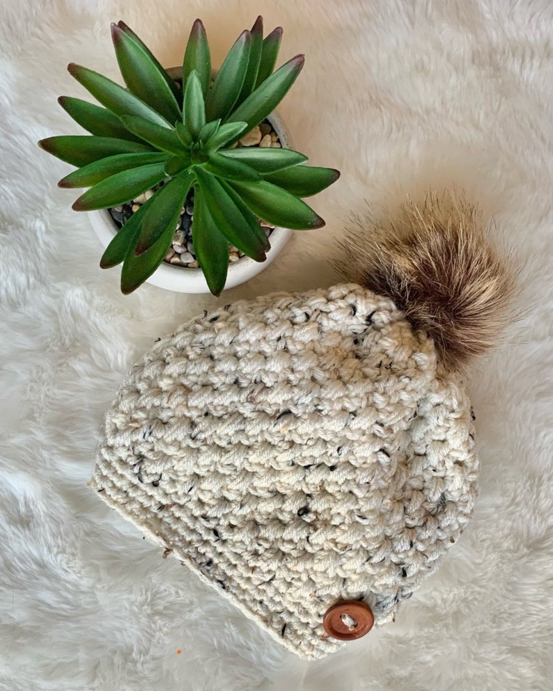 Chunky Toque Crochet Pattern, Easy Beginner Level (PDF Pattern) - Etsy