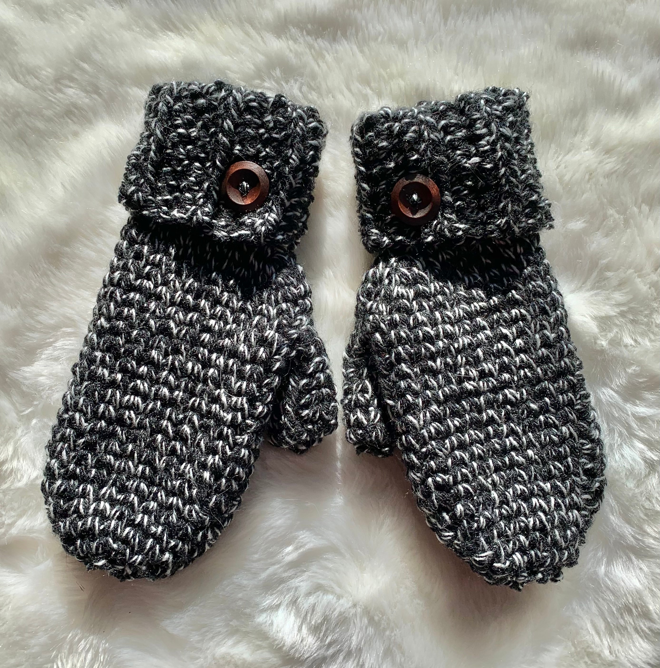 Mitten Crochet Pattern Easy Crochet Mitten Pattern Chunky - Etsy