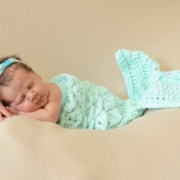 Baby Mermaid Tail - Etsy