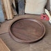 Walnut Catch All Tray, Wooden Tray, Round Wooden Tray, Candy Dish ...