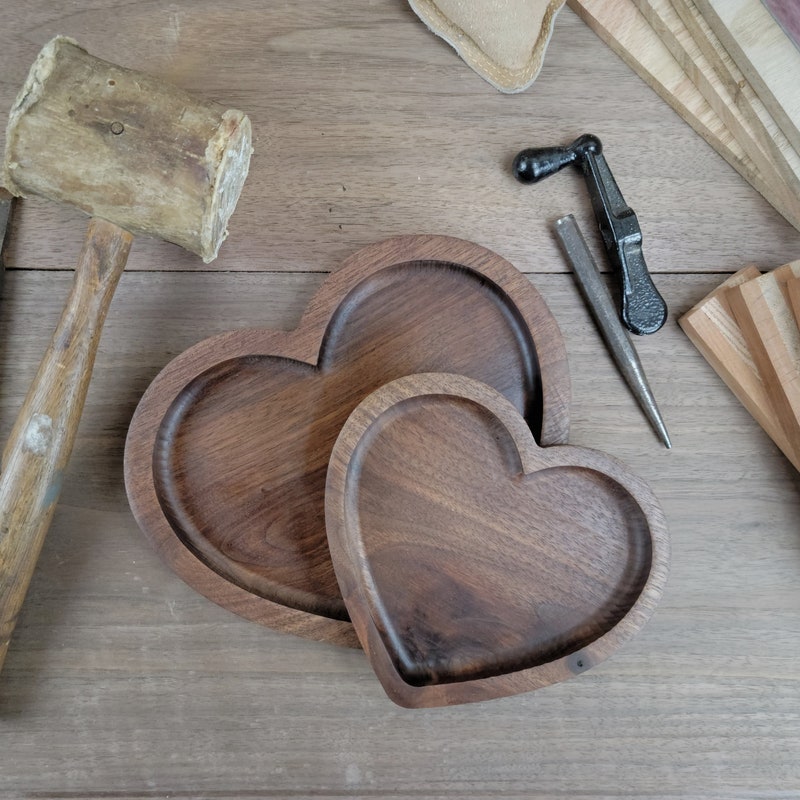 Heart Shaped Wood - Etsy