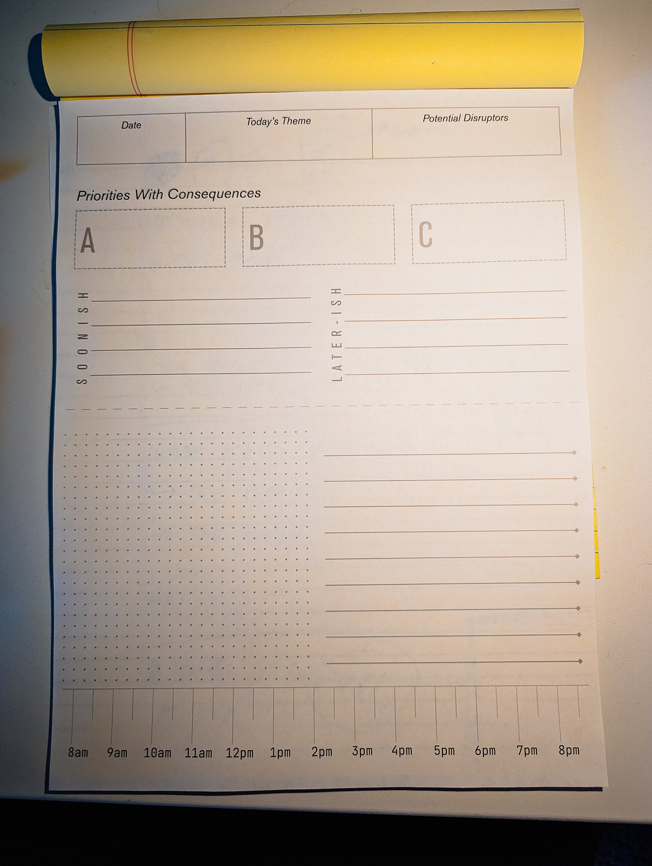 ADHD Daily Planner, Time Blocking, Neurodivergent Tools for Organizing ...