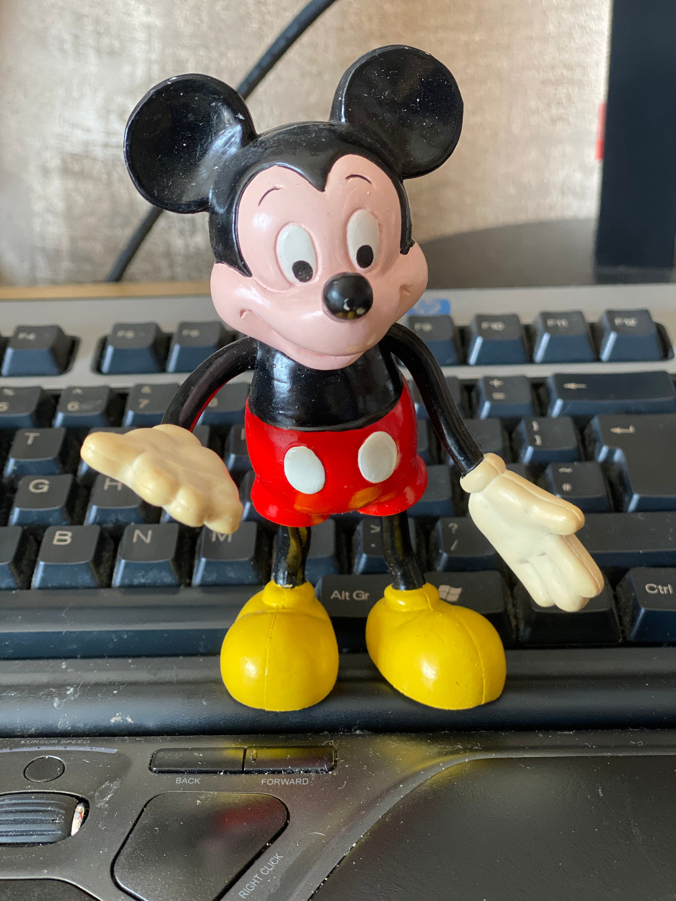 Vintage Mickey Mouse Disney Applause 5 Inches - Etsy