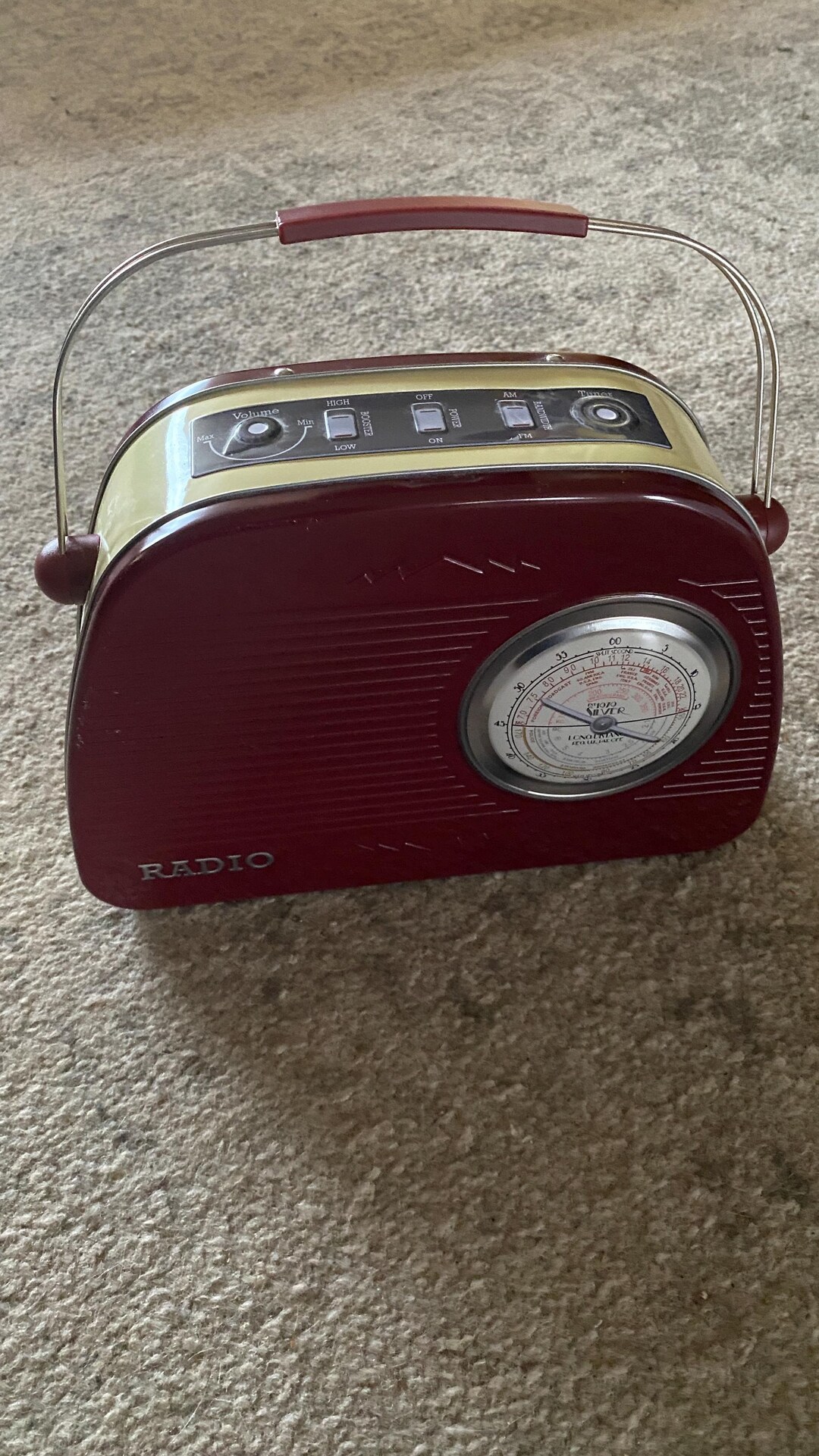 Retro Transistor Radio Storage Tin - Etsy