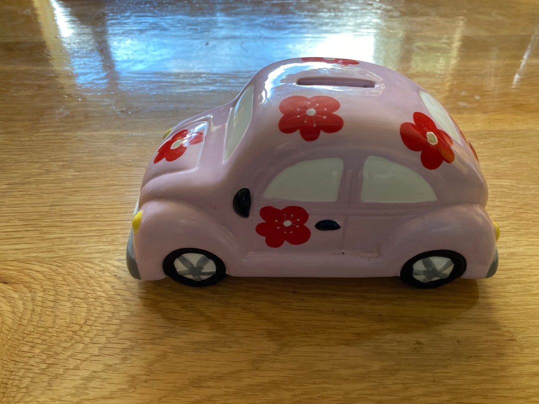 VW FLOWER POWER Money Box/ Piggy Bank - Etsy