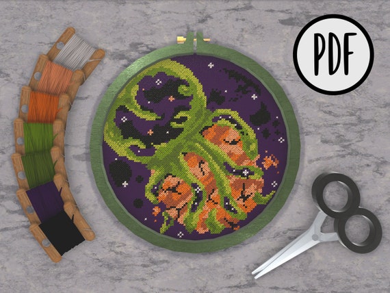 The Hunger Modern Cross Stitch Design Pattern PDF Digital - Etsy