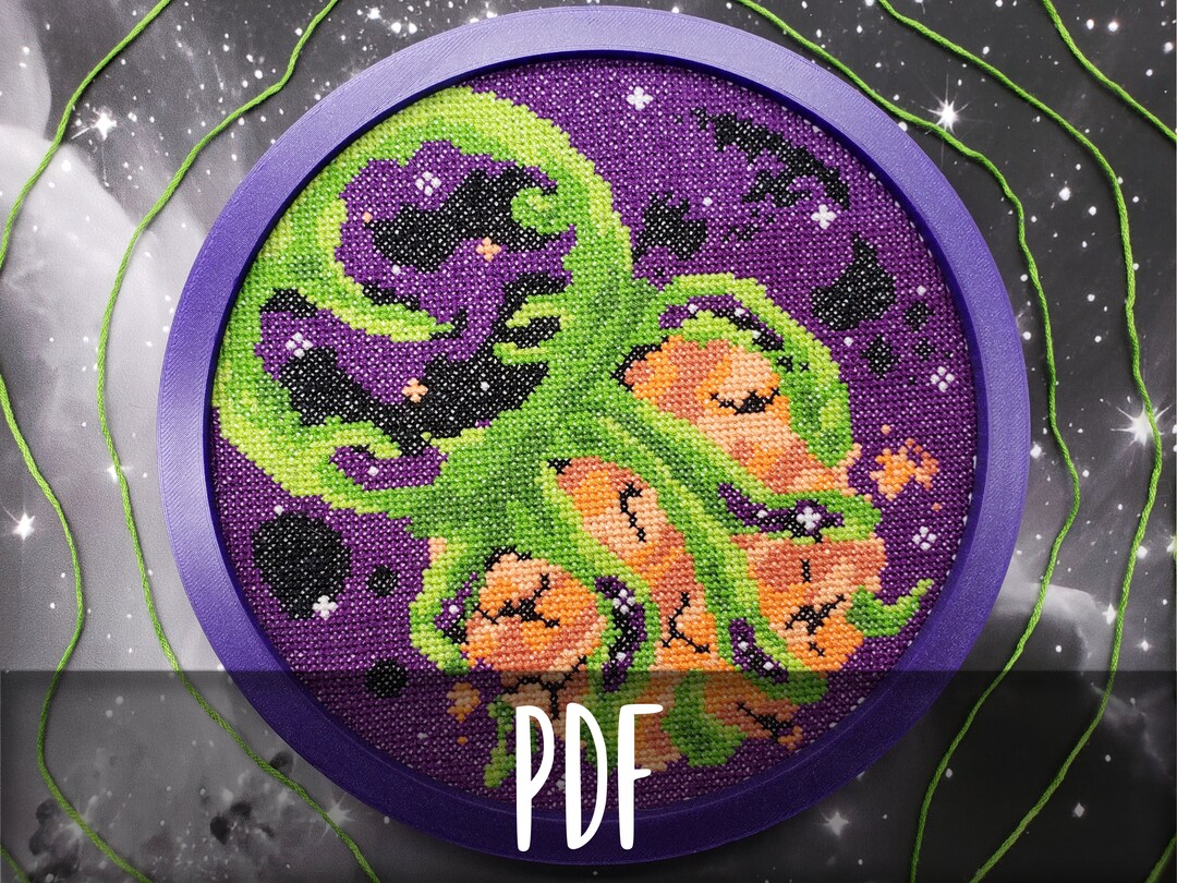 The Hunger - Modern Cross Stitch Design Pattern, PDF Digital Download ...