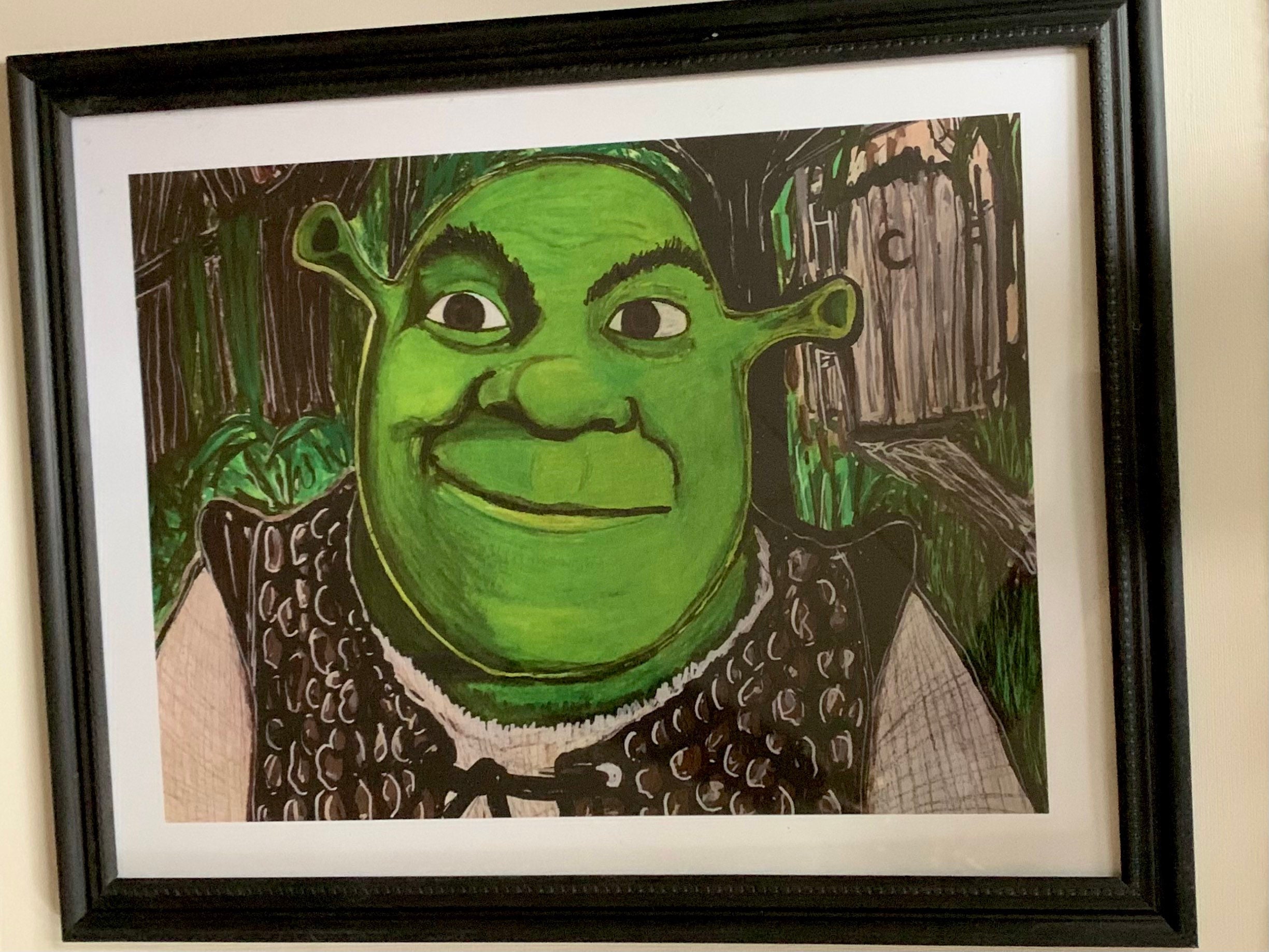 Shrek Swamp Print | Etsy