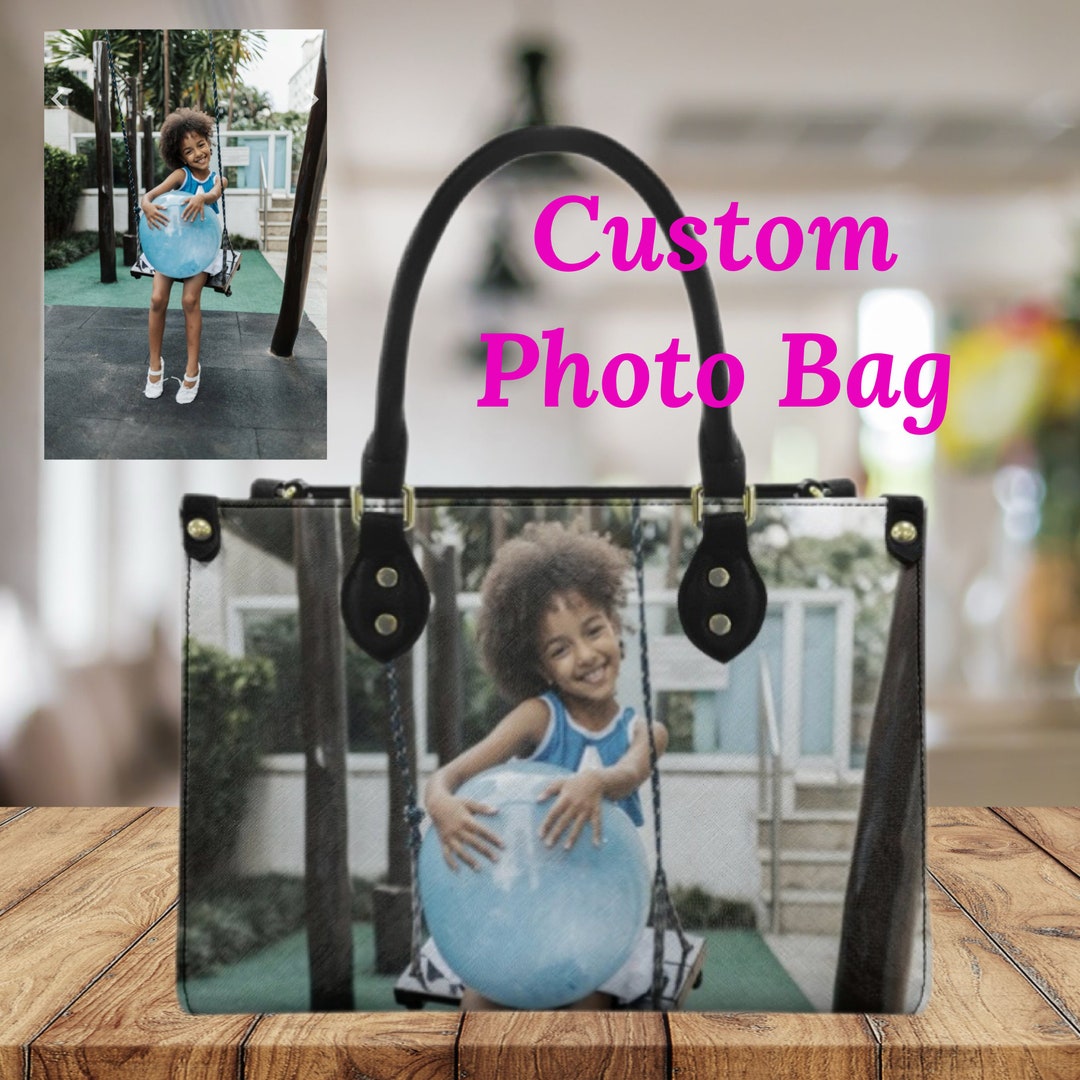 Personalized Photo Shoulder Bag for Women Purse Womens Custom Handbag ...