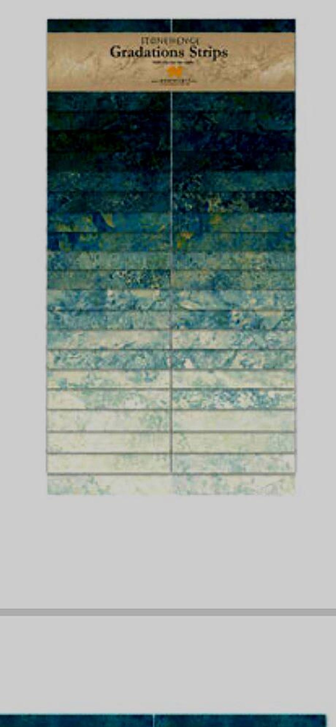 Stonehenge- Gradation Strips by Linda Ludovico - Etsy