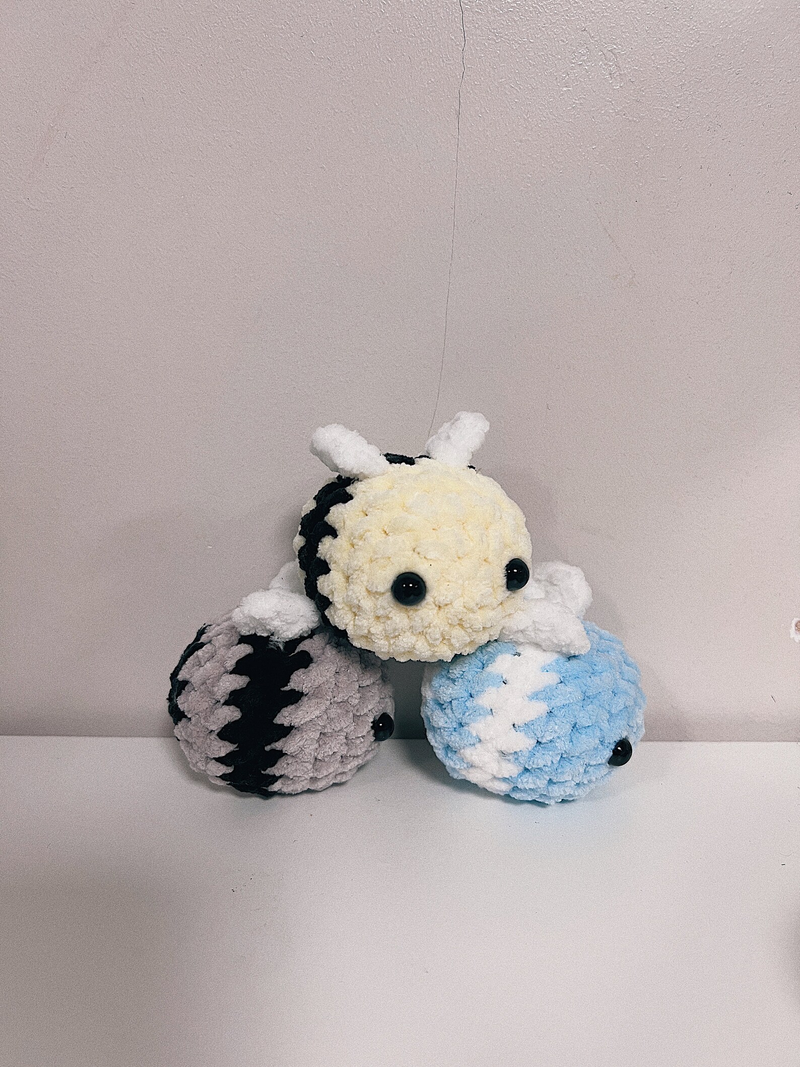 Mini Bumble Bee Squishy Cute Handmade Super Soft Velvet | Etsy