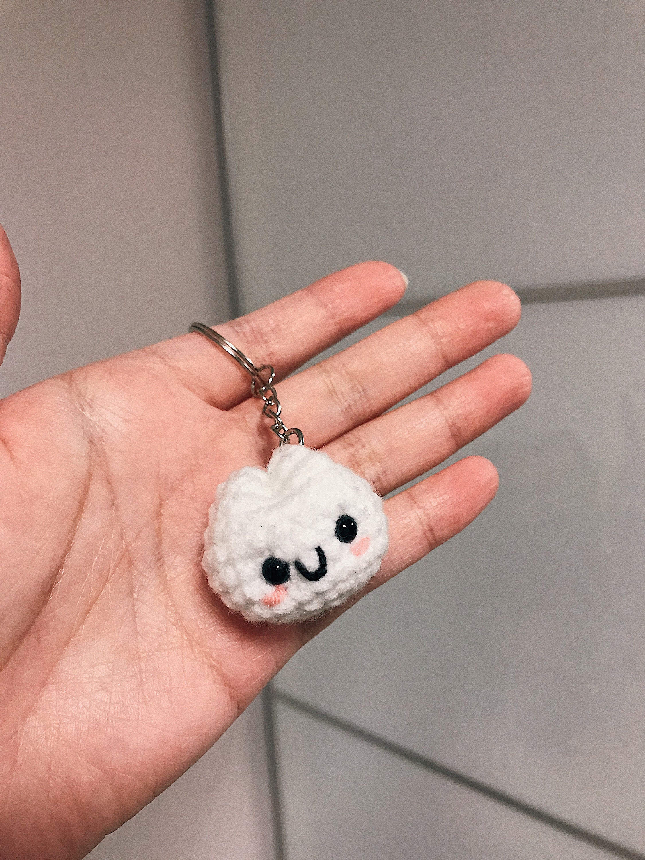 Bao Squishy & Keyring Cute Handmade Super Chunky Crochet - Etsy UK