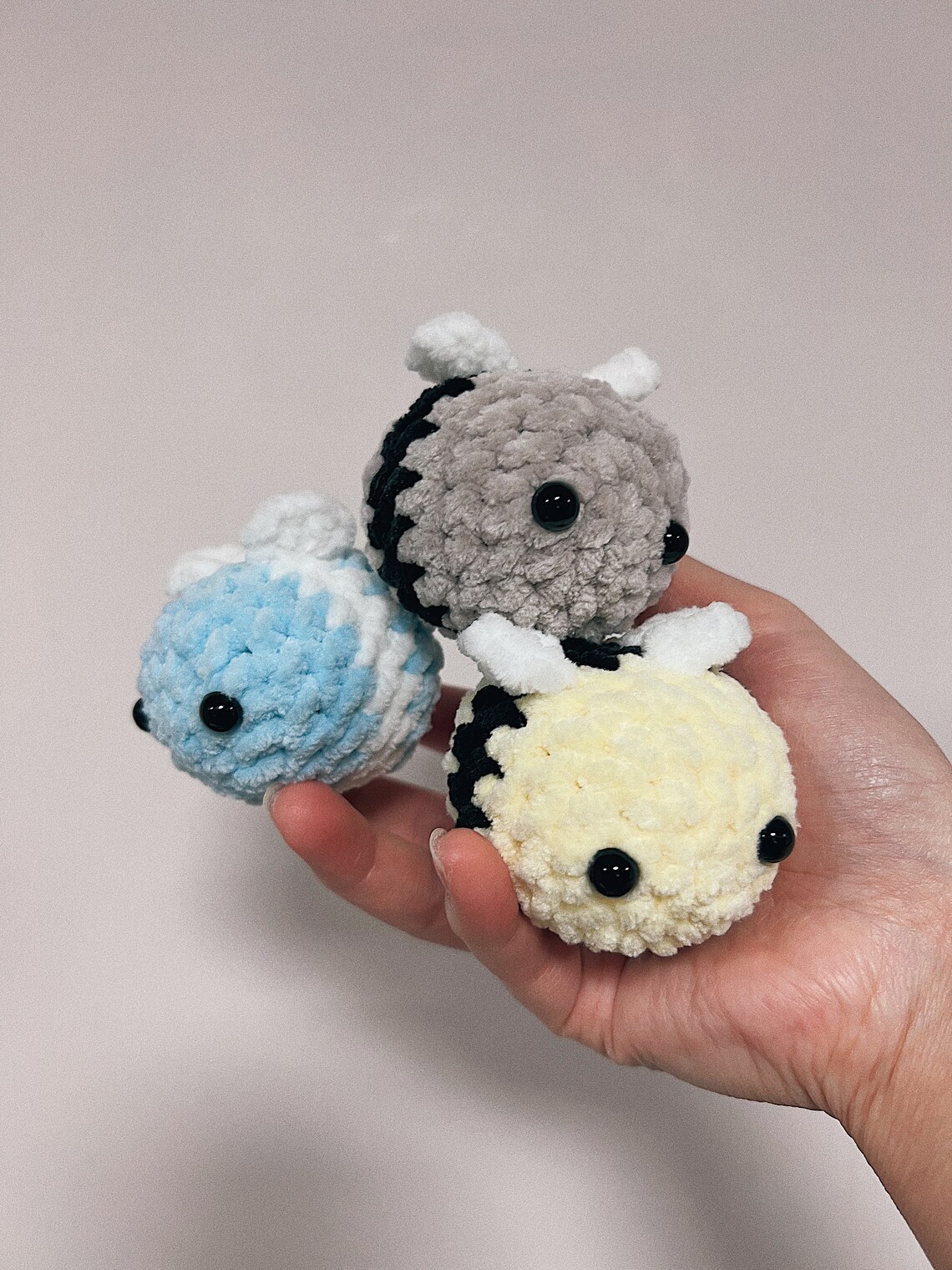 Mini Bumble Bee Squishy Cute Handmade Super Soft Velvet | Etsy