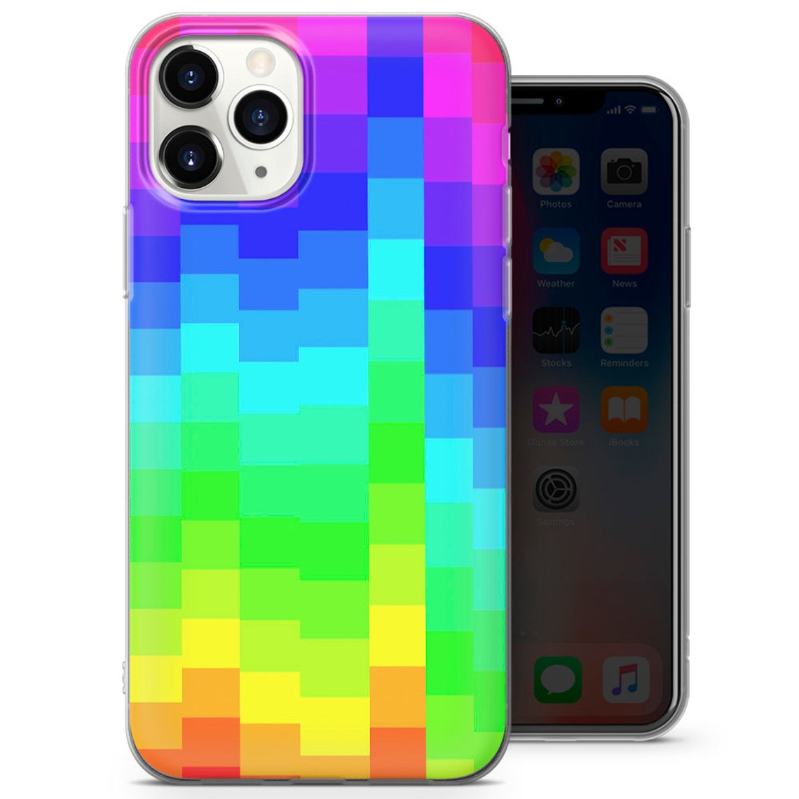 LGBTQ Phone Case Pride Flag Cover for Iphone 12 Pro Max 11 - Etsy UK