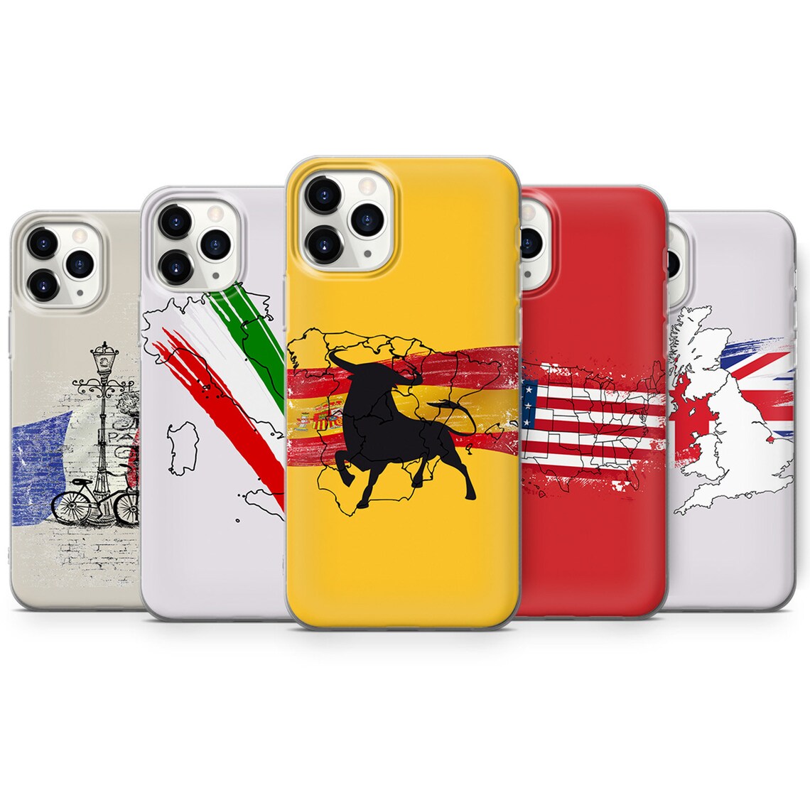 Flag Phone Case Country Cover for Iphone 12 Pro Max 11 X - Etsy UK