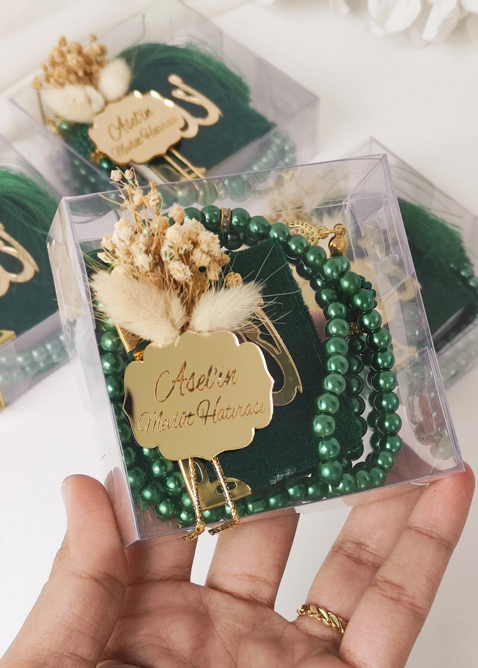 Islamic Giftsaqiqah Mini Quran Tasbih Gift Boxislamic Baby - Etsy