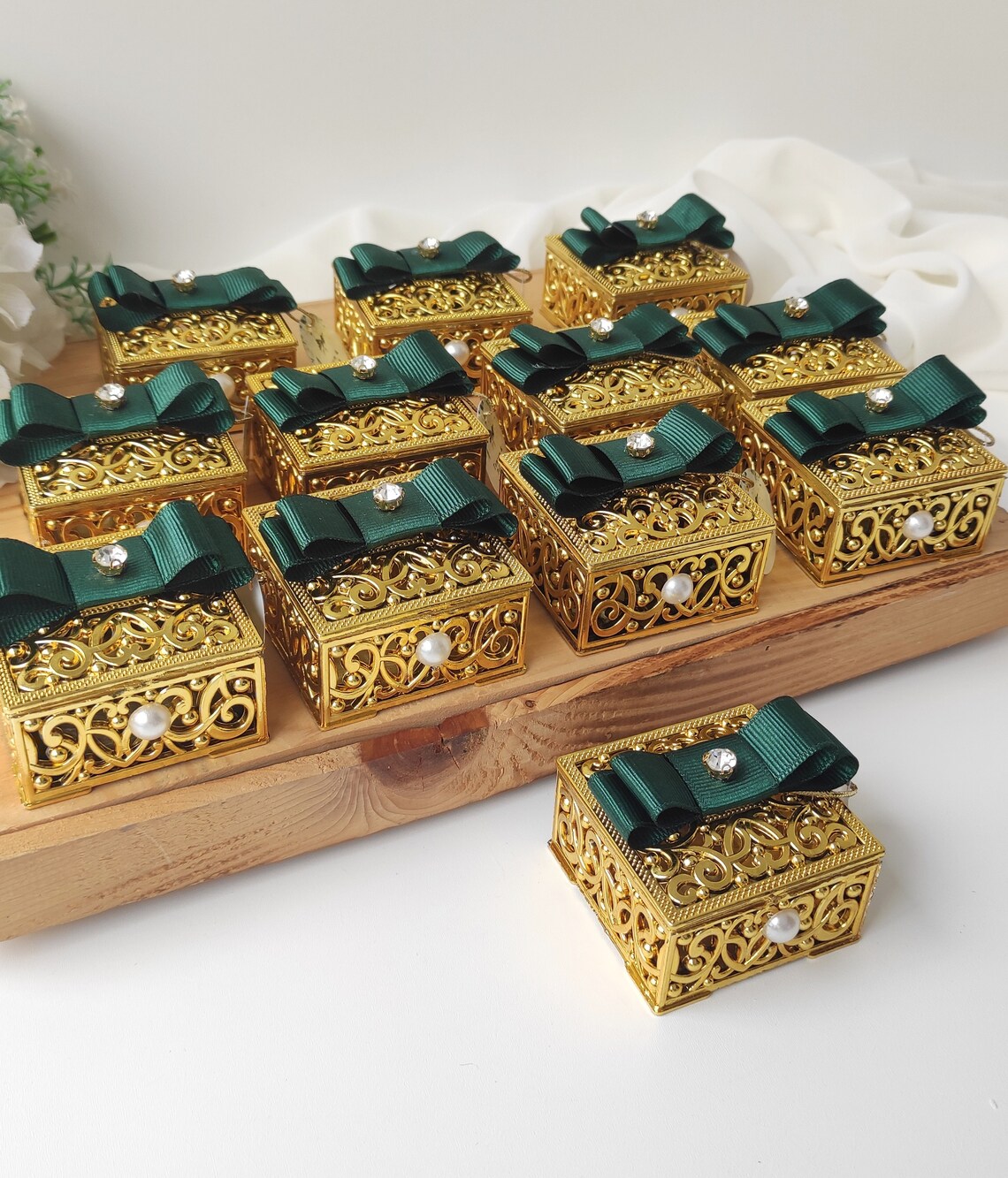 Special Wedding Candy Boxgolden Colored Boxeshenna Box - Etsy