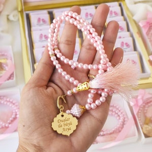 Muslim Baby Shower Favors,misbaha Gifts,İslamic Tasbeeh Gift,baby Boy ...