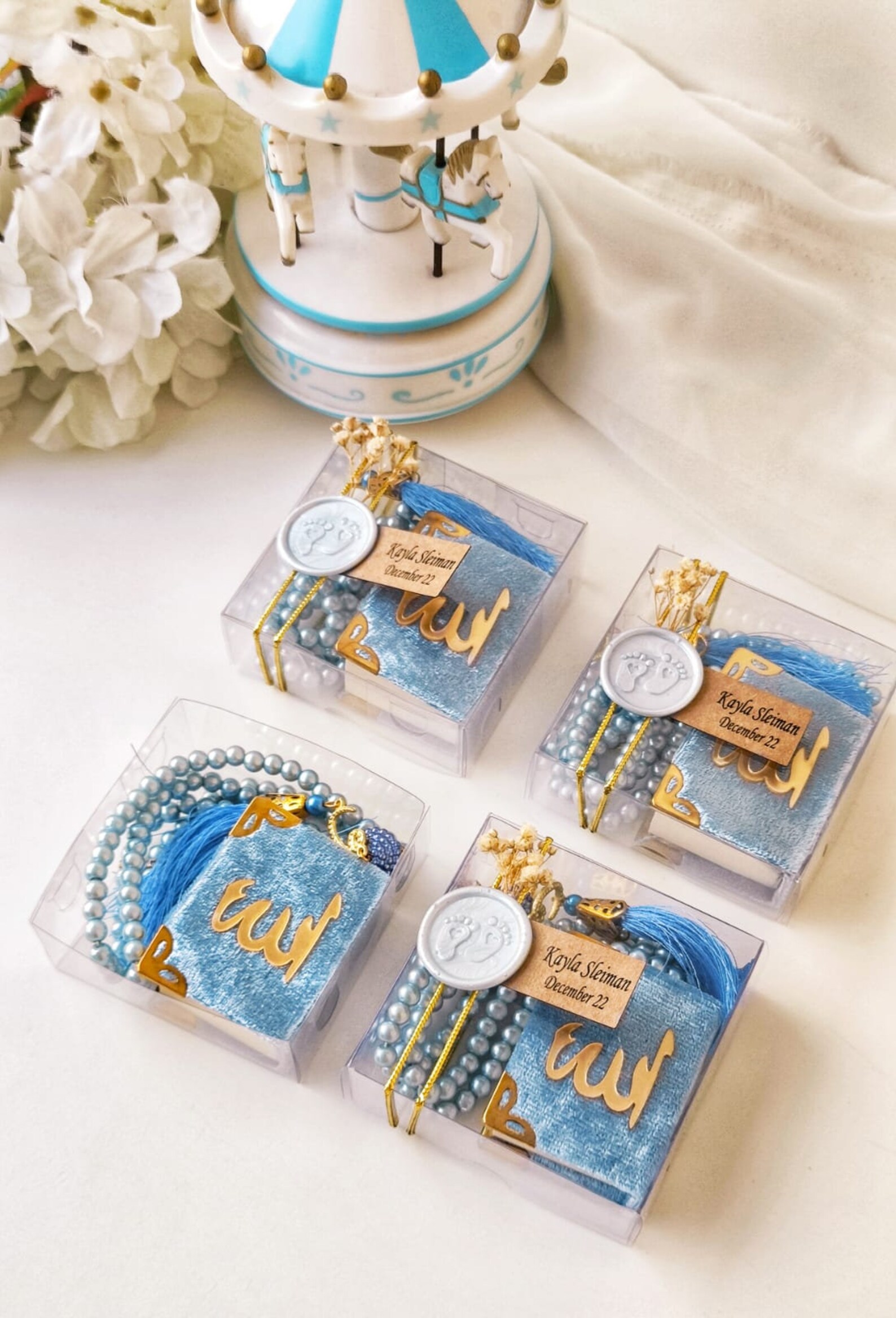 Islamic Baby Shower Party Favors,1st Birthday Muslim Party Gift,custom ...