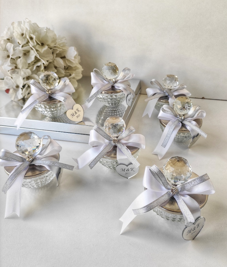 Luxury Wedding Favors for Guests,personalized Crystal Glass Bowl Gifts ...