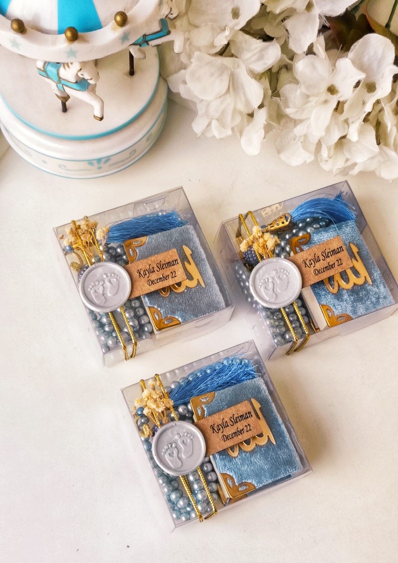 Islamic Baby Shower Party Favors,1st Birthday Muslim Party Gift,custom ...