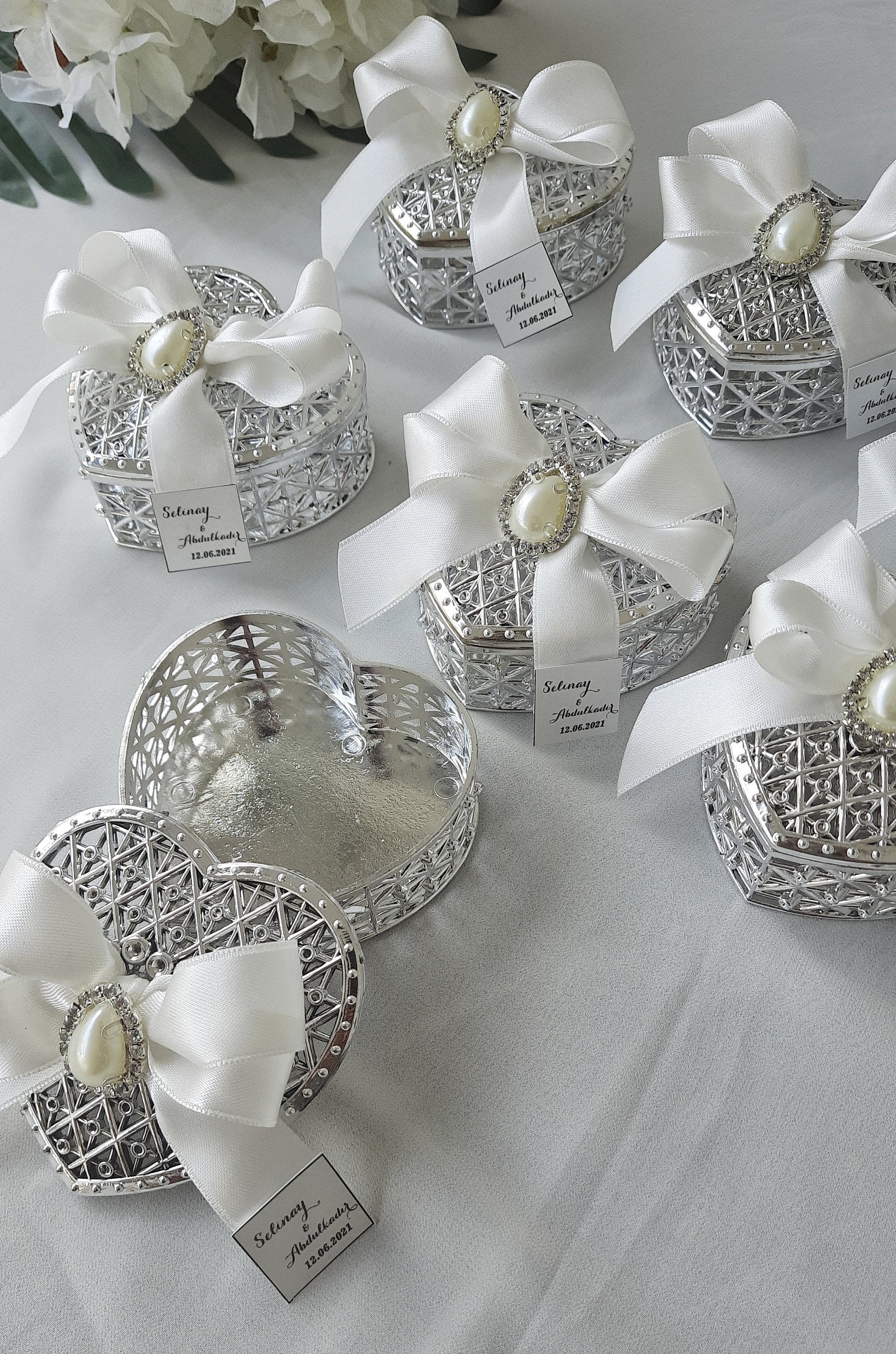 Personalized Wedding Candy Boxcandy Boxed Favorsnikkah - Etsy