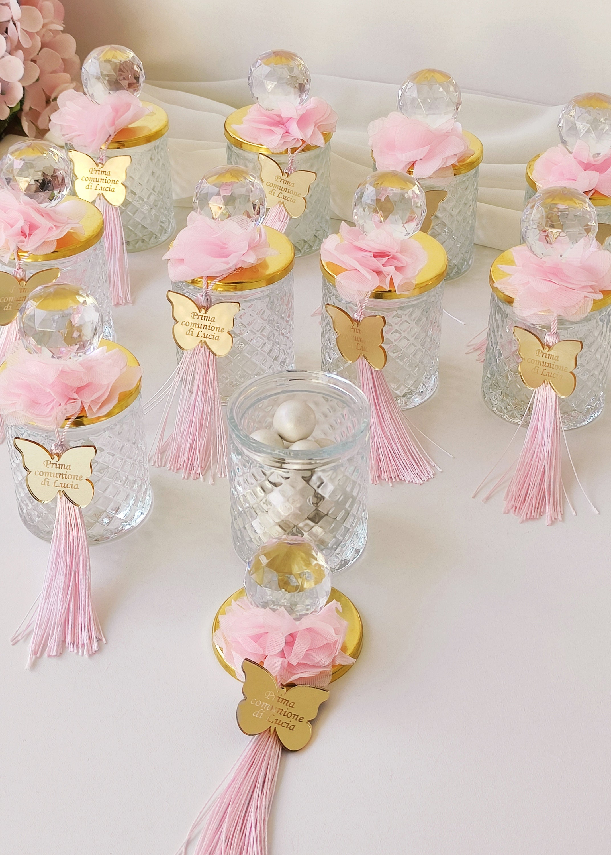 Personalized Glass Candy Dish, Luxury Wedding Favors, Baptism Gifts - Etsy