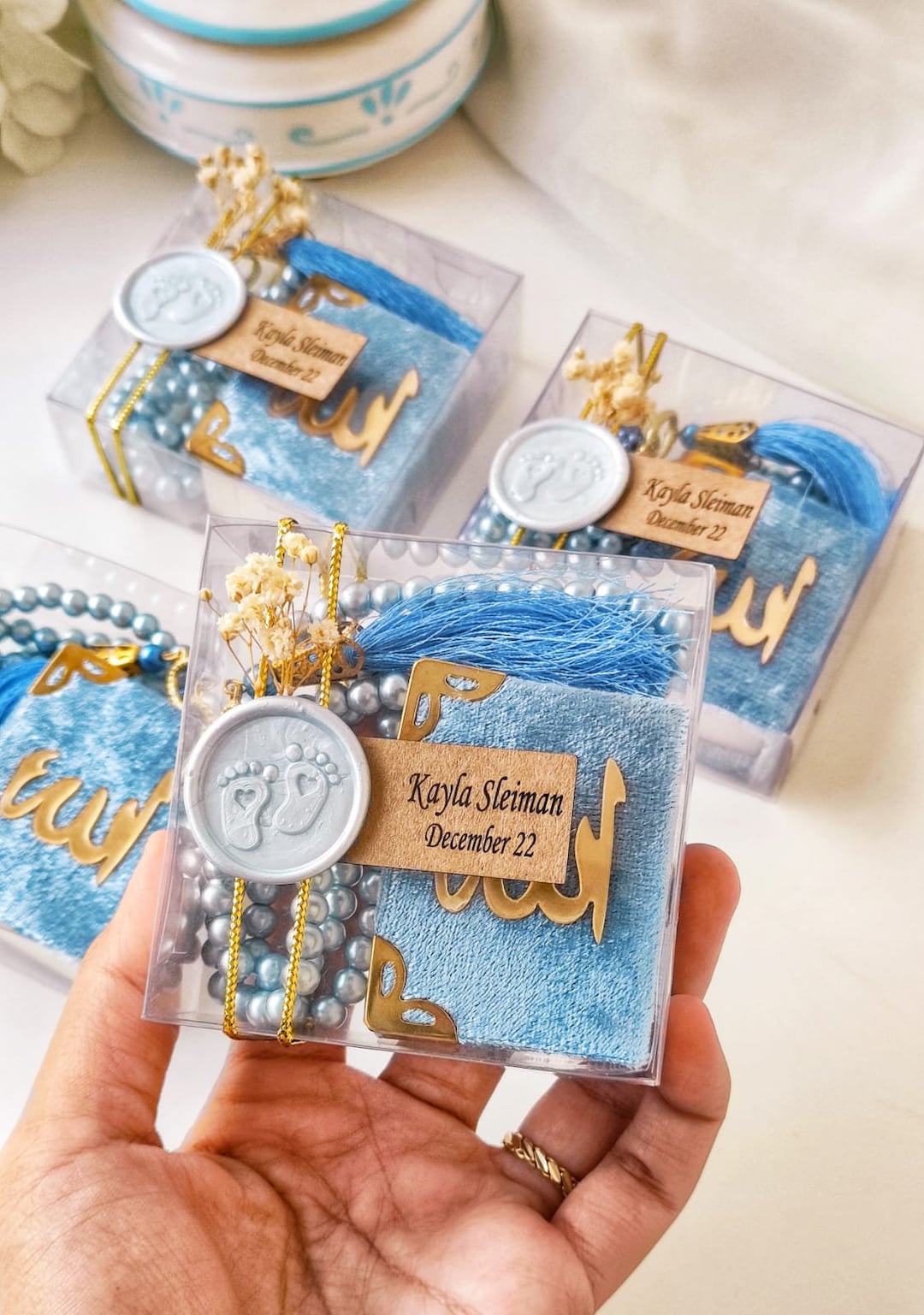 Islamic Baby Shower Party Favors,1st Birthday Muslim Party Gift,custom ...