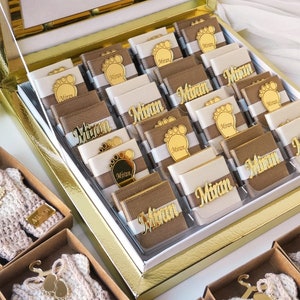 Baby Chocolate Box,baby Shower Favors Chocolate,favors for Guests,baby ...