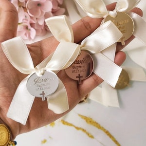 Personalized Wedding Acrylic Tag, Baptism Tag, Favor Tag, Plexi Custom ...
