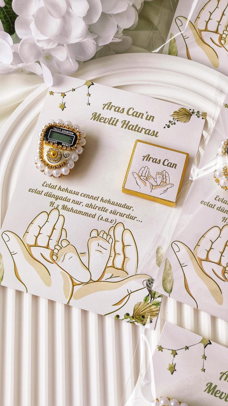 Islamic Baby Shower Favors, Dhikrmatic, Chocolate Gift Set - Etsy