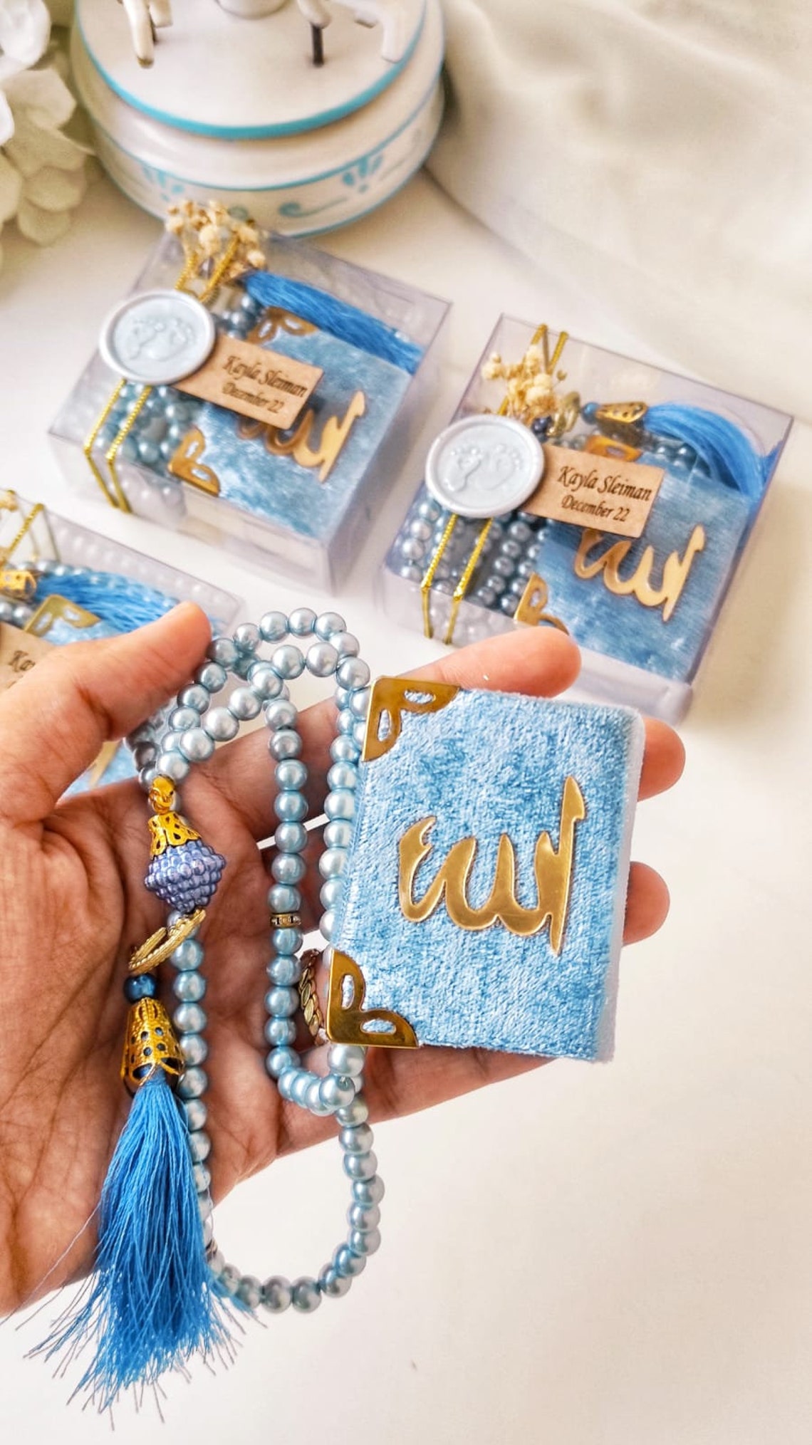 Islamic Baby Shower Party Favors,1st Birthday Muslim Party Gift,custom ...