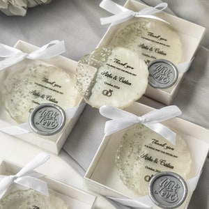 10 Pcs Personalized Magnet Favor for Guests,wedding Magnet Favors,resin ...