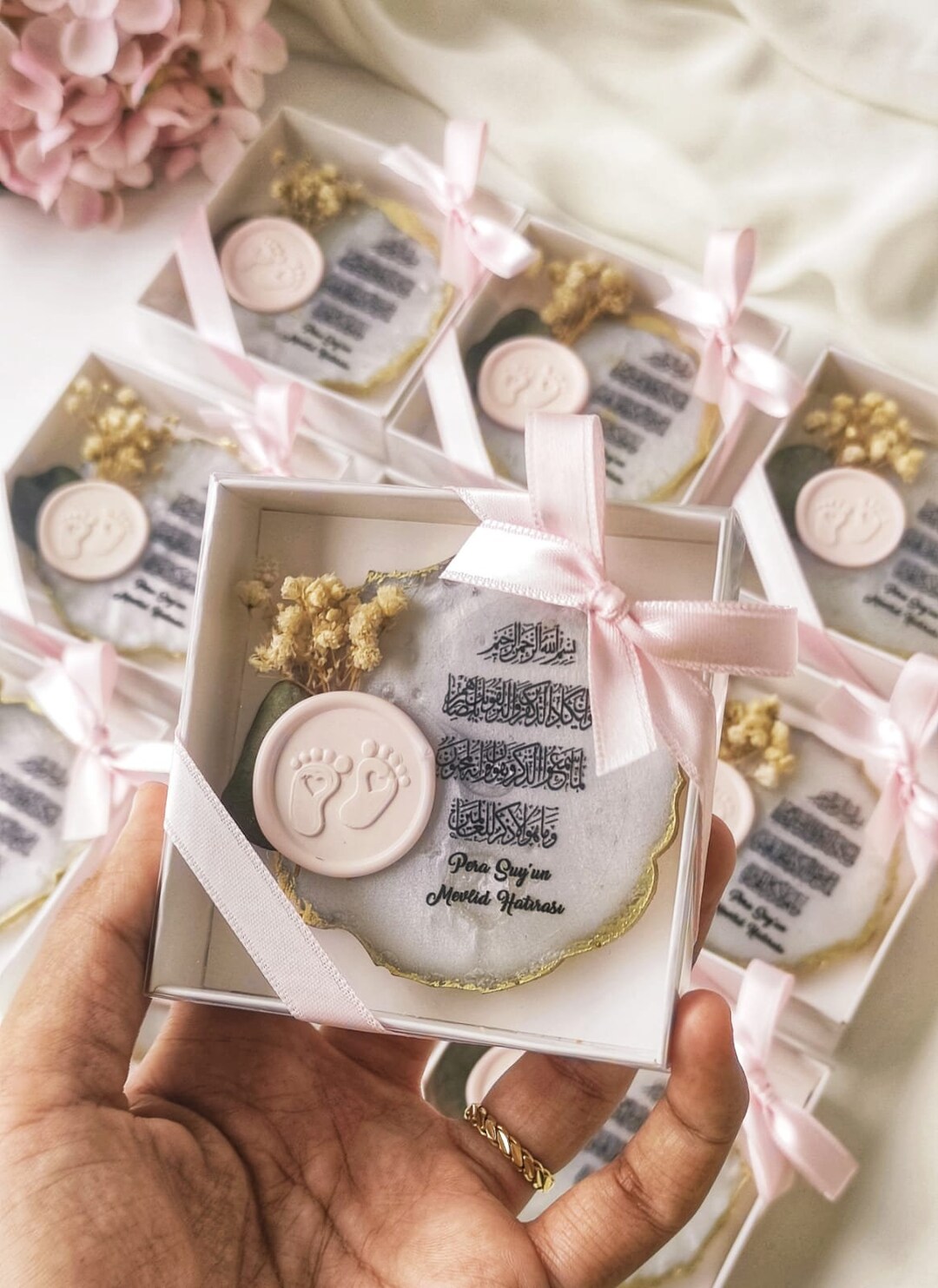 Muslim Baby Shower Fridge Magnet Favor, Baby Shower Party Guests Gifts ...