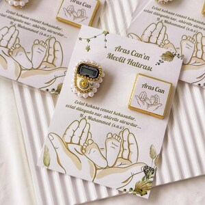 Islamic Baby Shower Favors, Dhikrmatic, Chocolate Gift Set - Etsy