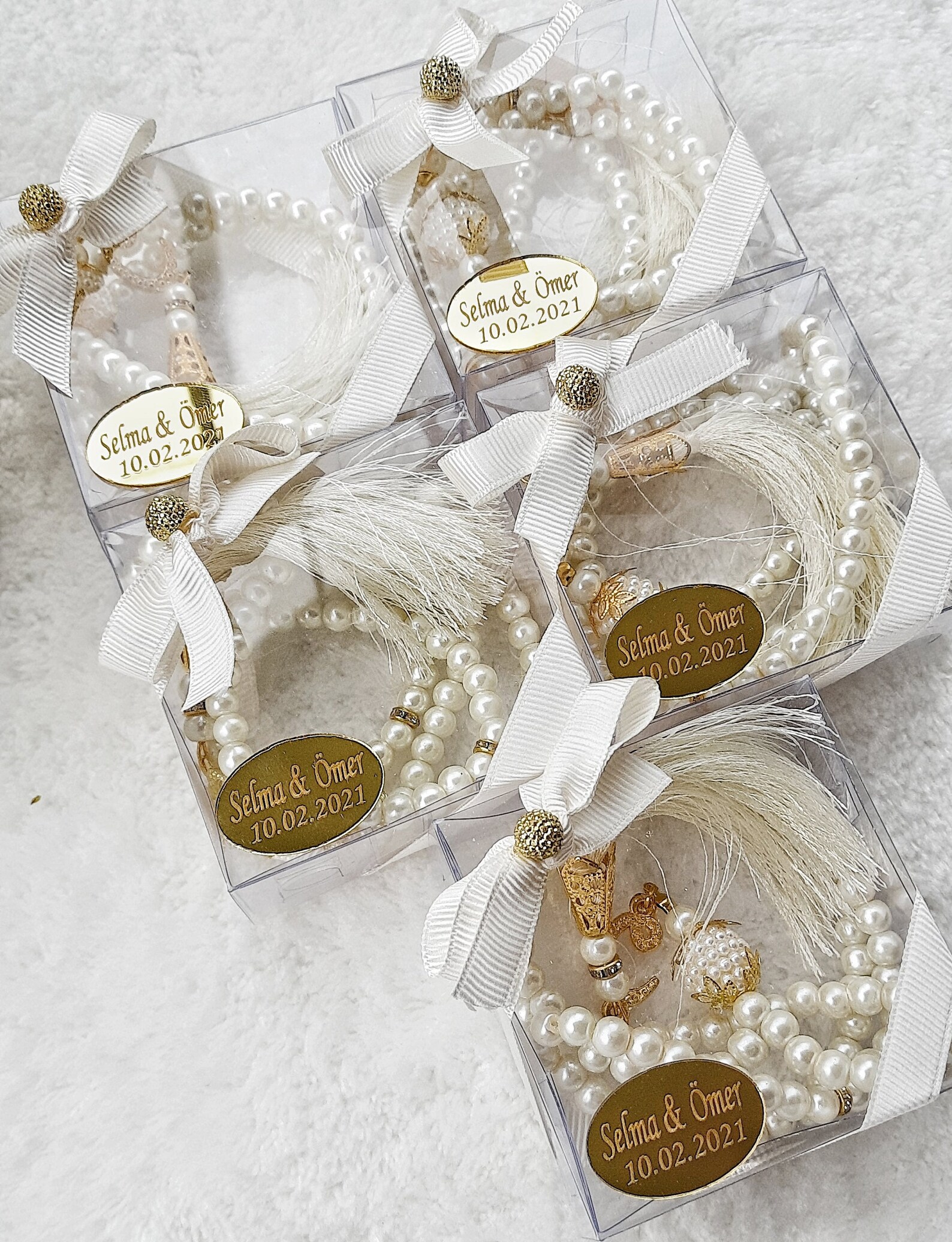 Islamic Pearl Tasbeeh Masbaha Rosary Candieswedding - Etsy