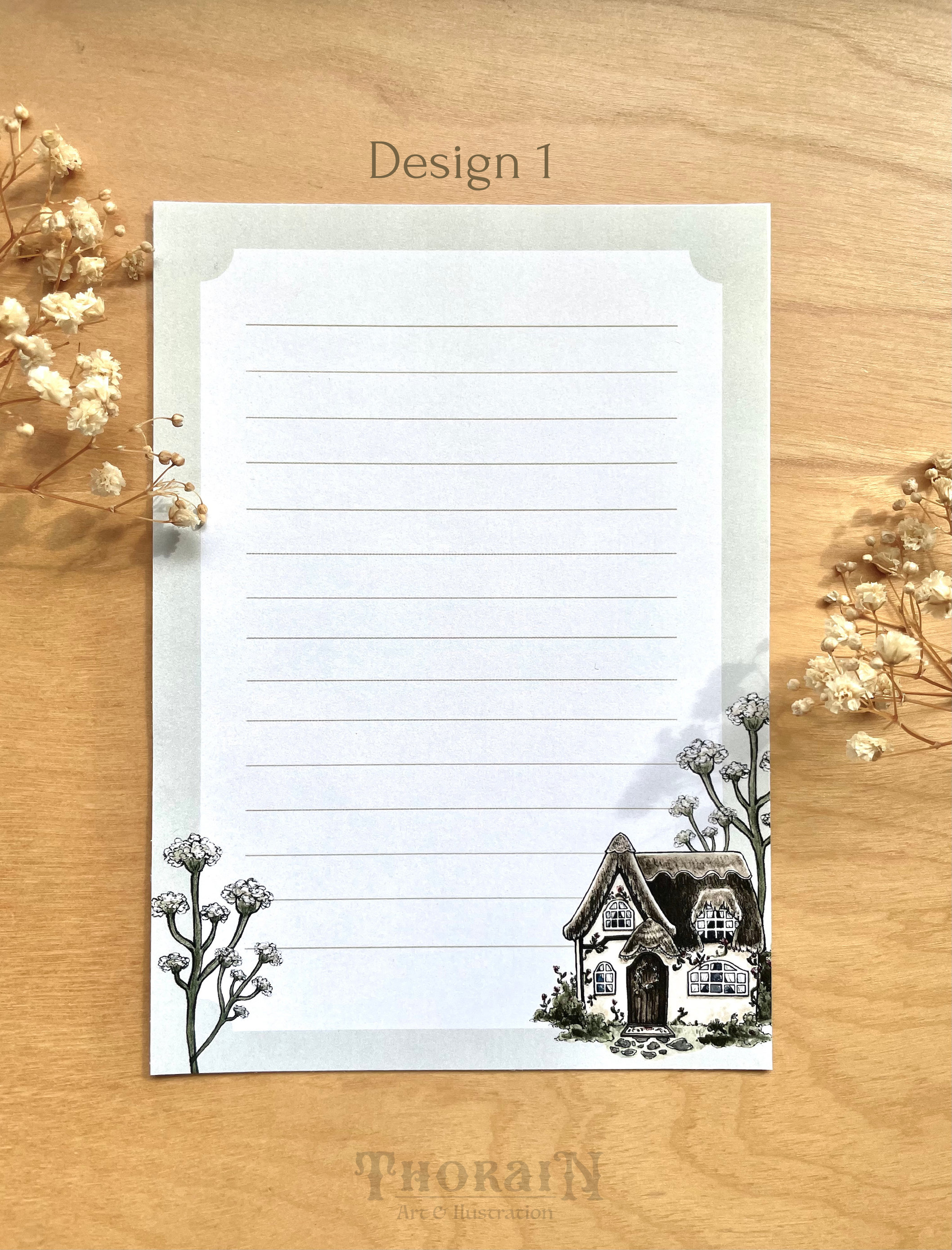 Cottagecore Letter Paper Sheets Aesthetic Letter Writing Set - Etsy Canada