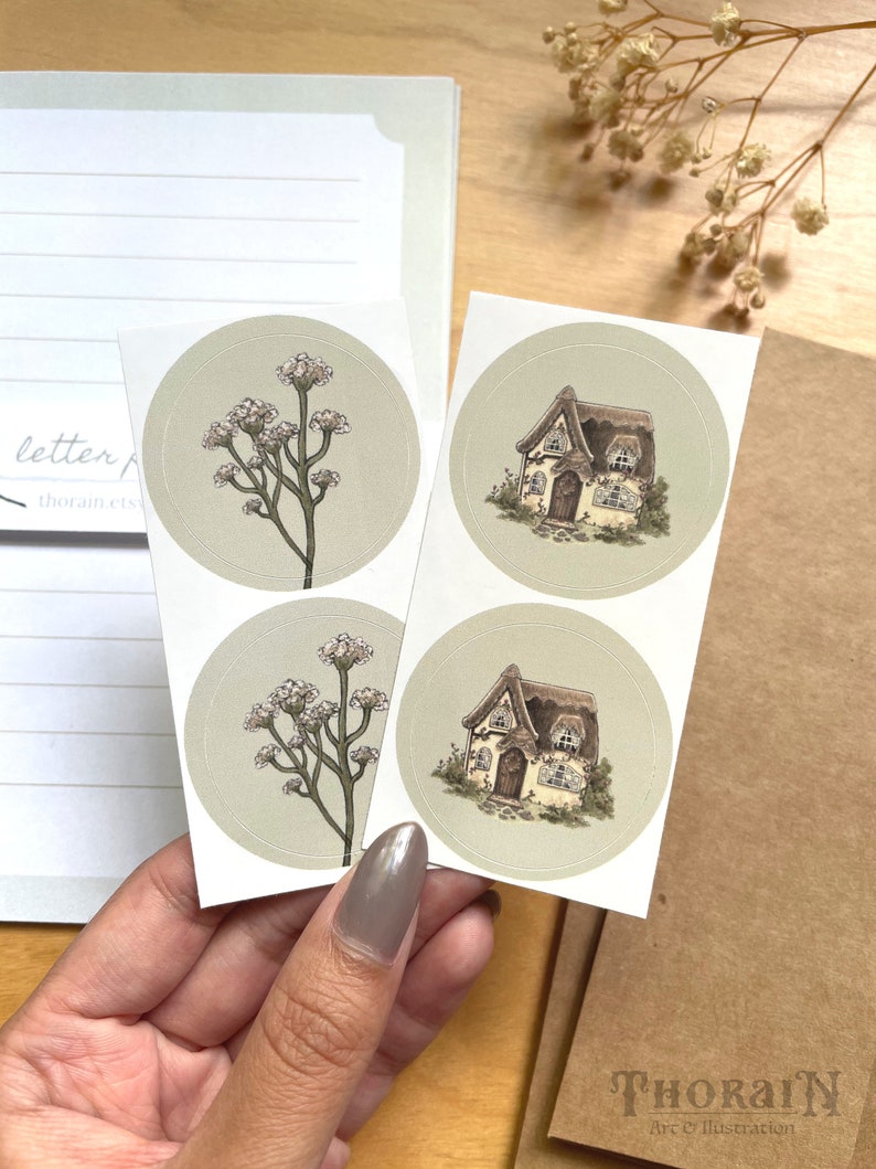 Cottagecore Letter Writing Set Aesthetic Fairytale Letter - Etsy Canada