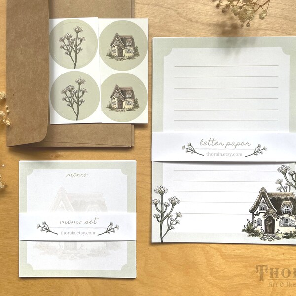 Cottagecore Stationery - Etsy