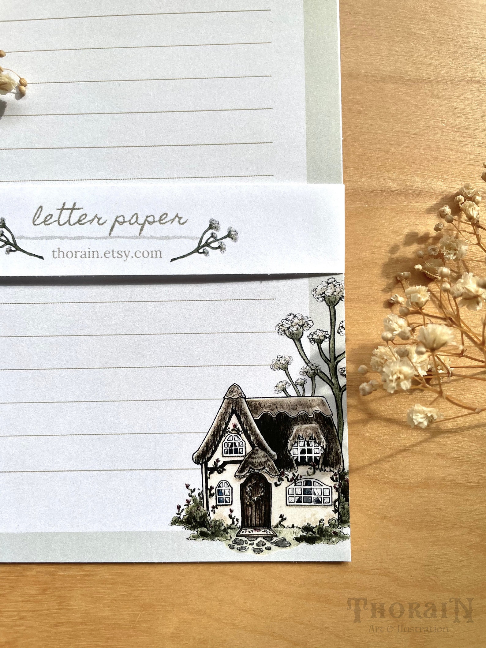 Cottagecore Letter Paper Sheets Aesthetic Letter Writing Set | Etsy