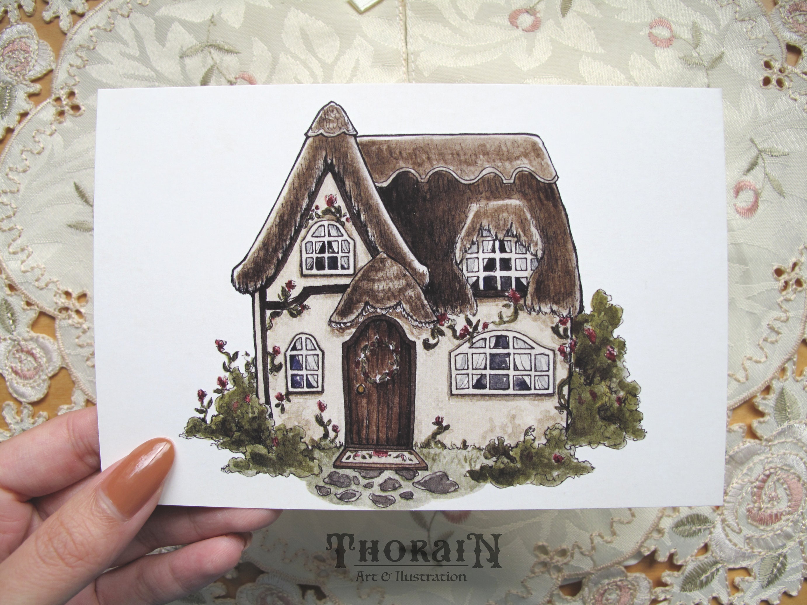Cottage Postcard Aesthetic Cottagecore Stationery - Etsy Canada