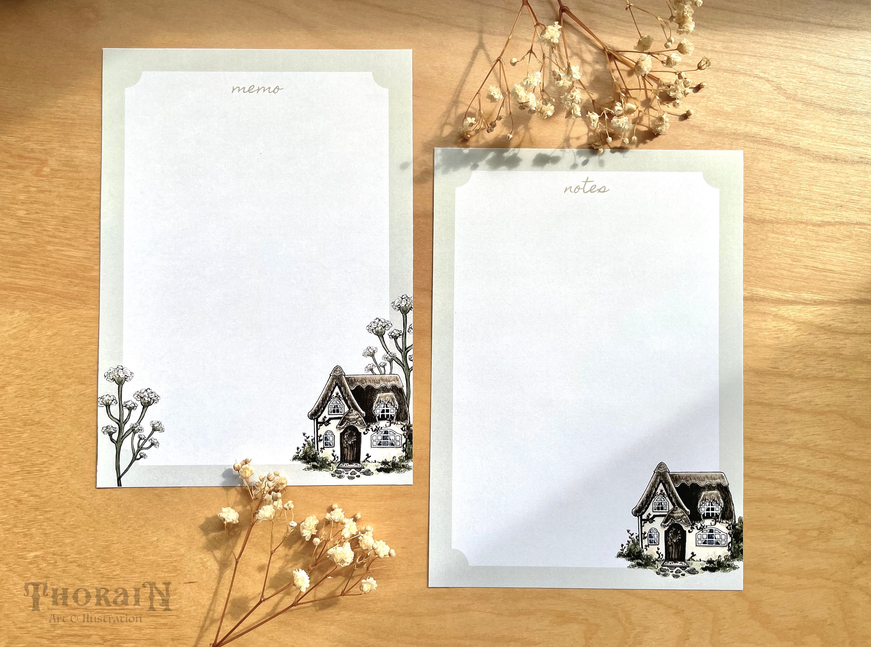 Cottagecore Letter Writing Set Aesthetic Fairytale Letter - Etsy Canada