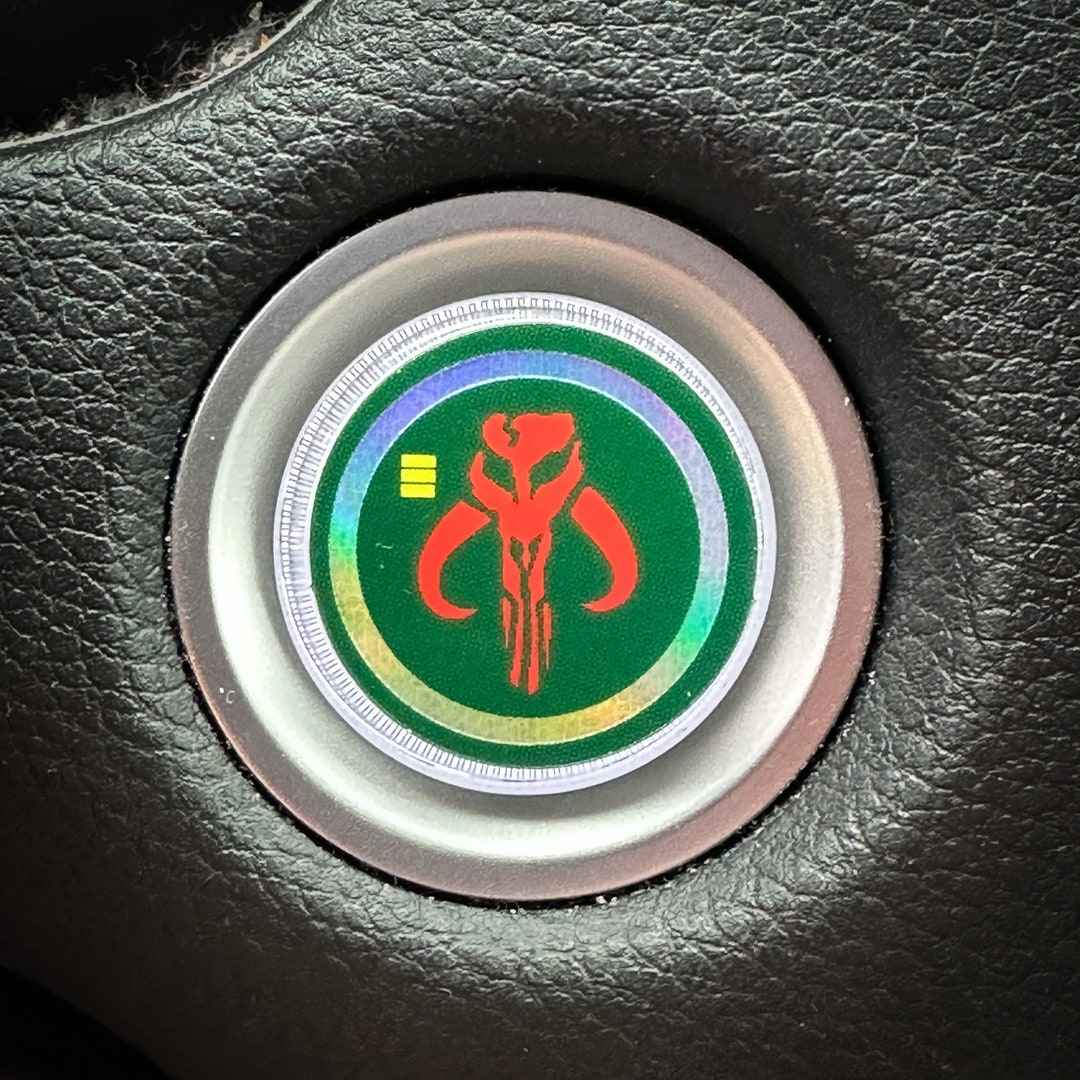 Boba Fett Mythosaur Symbol Holographic Sticker - Etsy