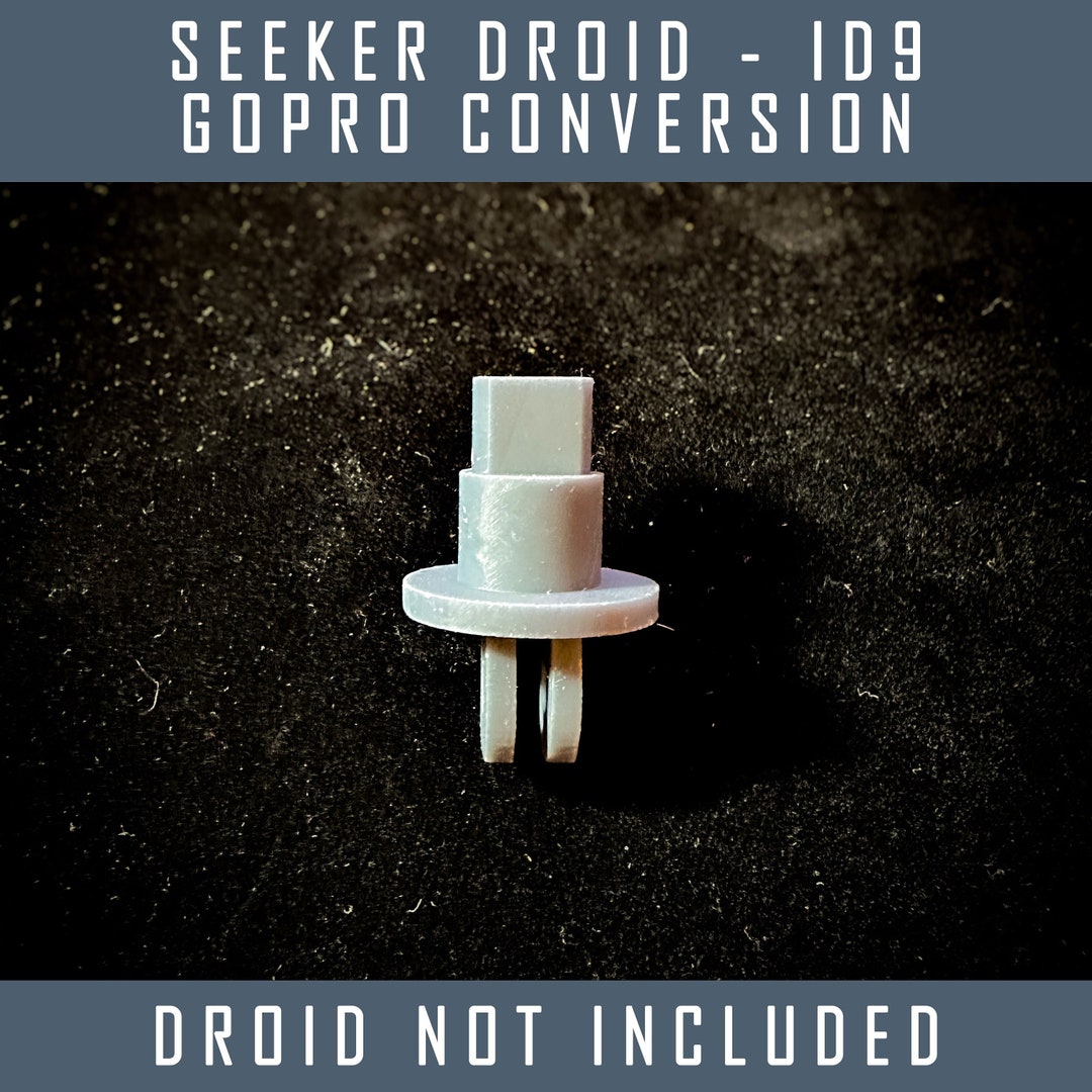 Animatronic ID-9 Seeker Droid Go-pro Mount RAW Unpainted Kit - Etsy