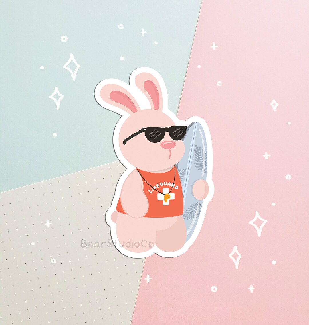 Bunwatch Sticker / Pegatina para portátil Pegatina de diario - Etsy España