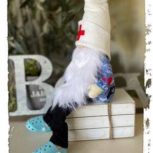 Nurse Gnome, Gnome for Health Care Provider, Medical Staff Appreciation ...